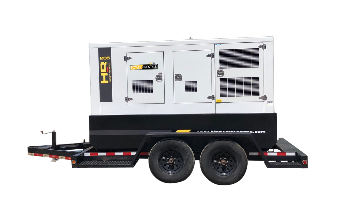 205 KVA Diesel Towable Generator — Power Rentals
